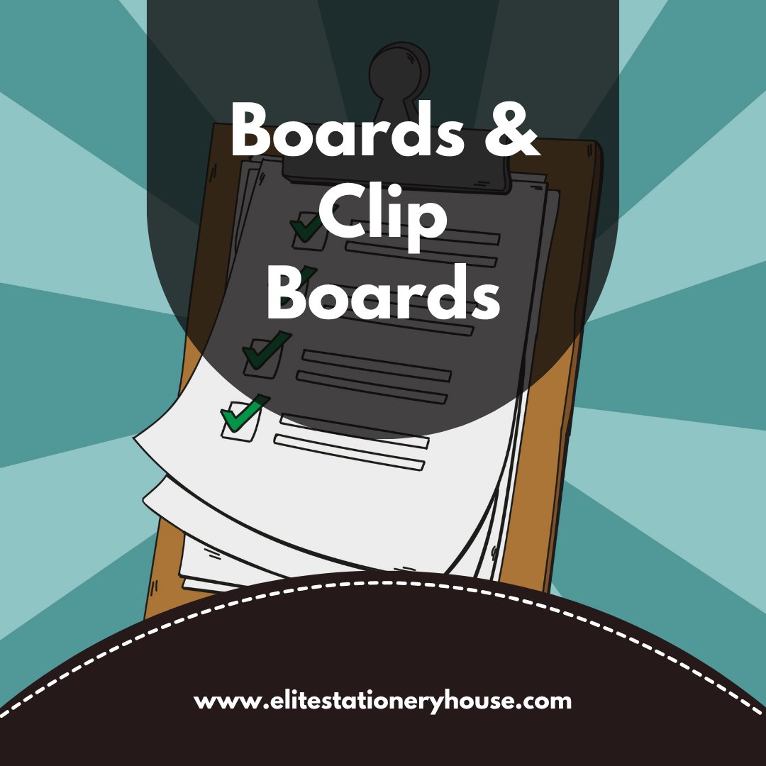 Boards & Clip Boards – Elite Stationery House