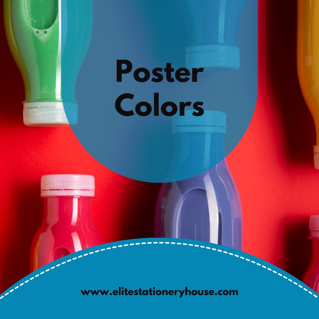Poster Colors – Elite Stationery El Sahhar