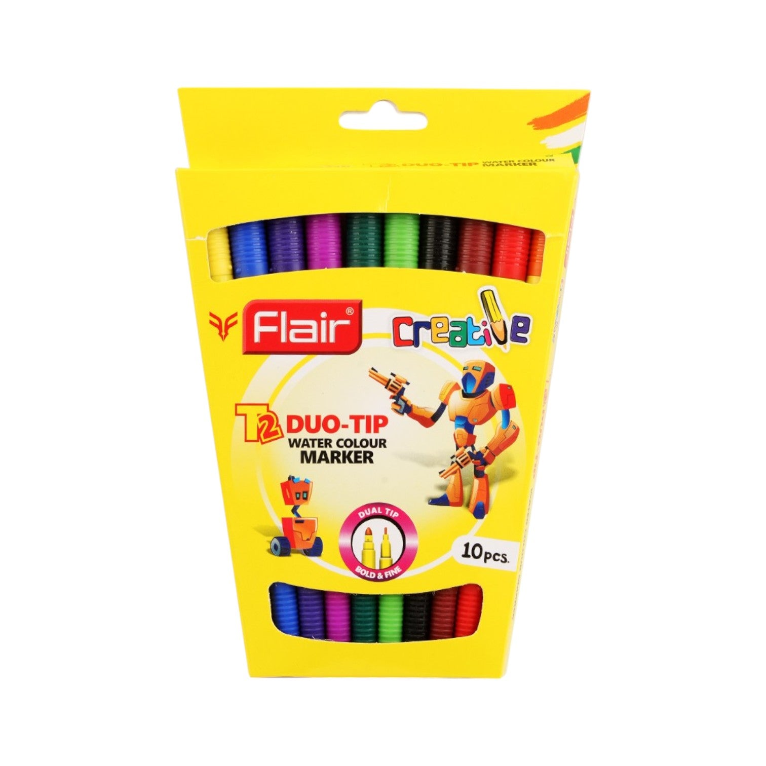 10 Colors Pack 2 Tips - Flair FA8016 – Elite Stationery El Sahhar