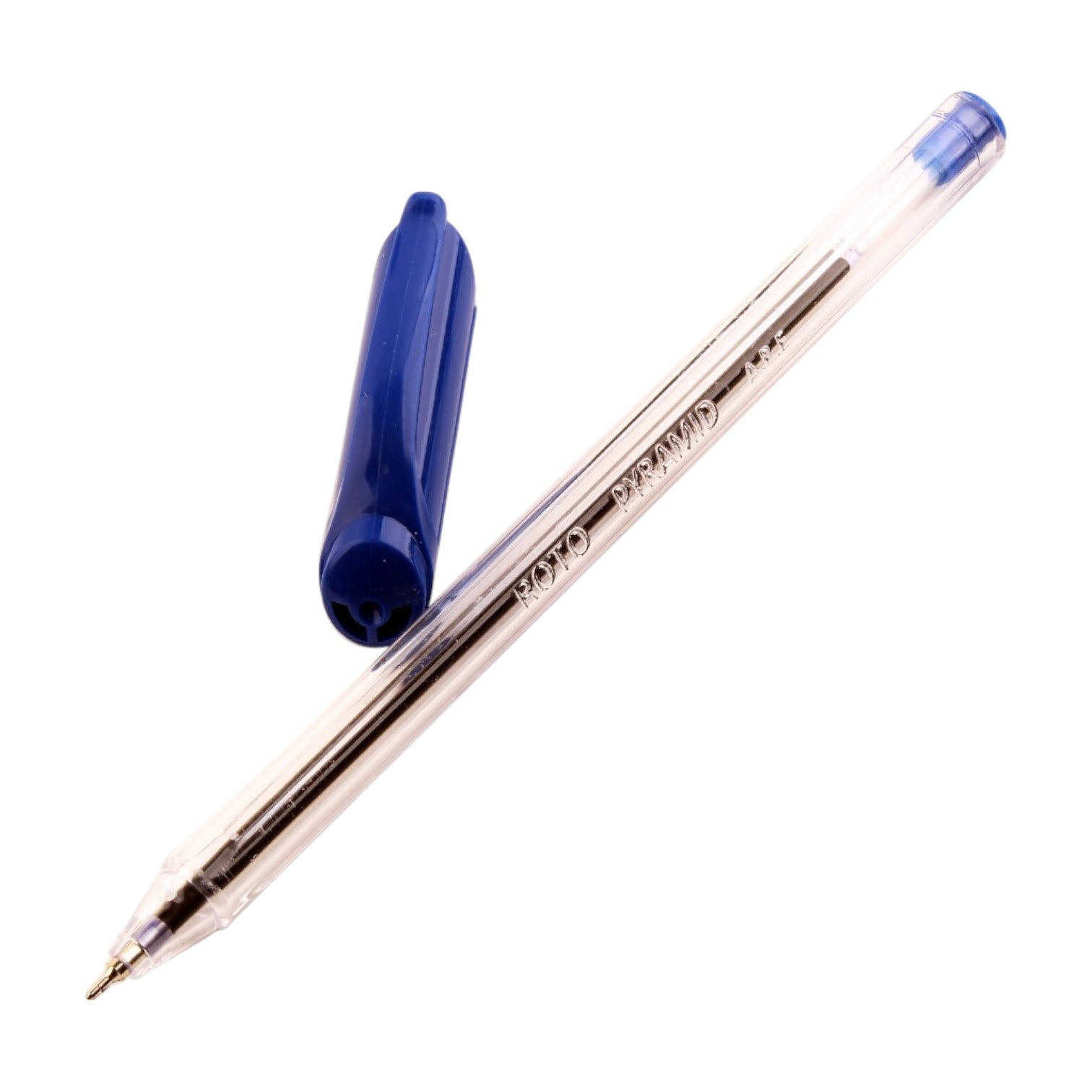 Roto Ballpoint pen Pyramid 0.7 mm Blue – Elite Stationery El Sahhar