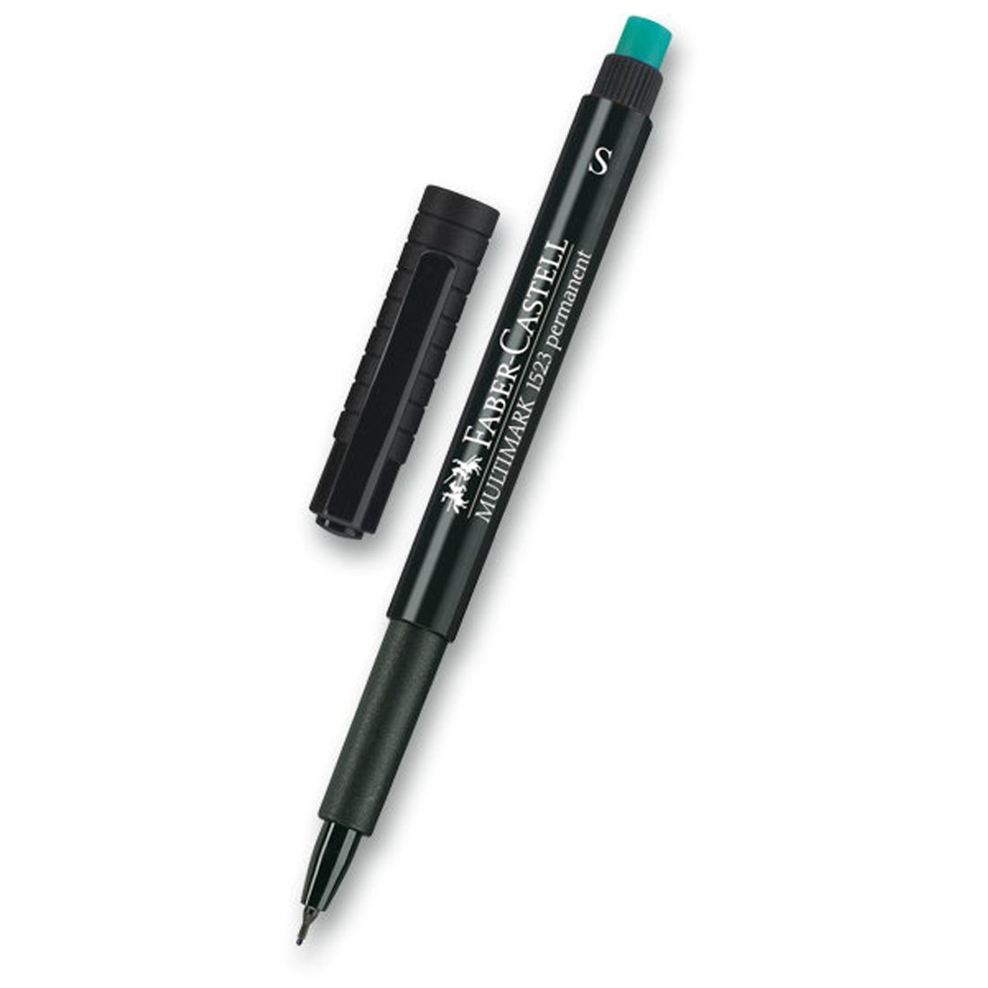 Faber Castell Marker Pen, Permanent, Small tip, with eraser – Elite ...