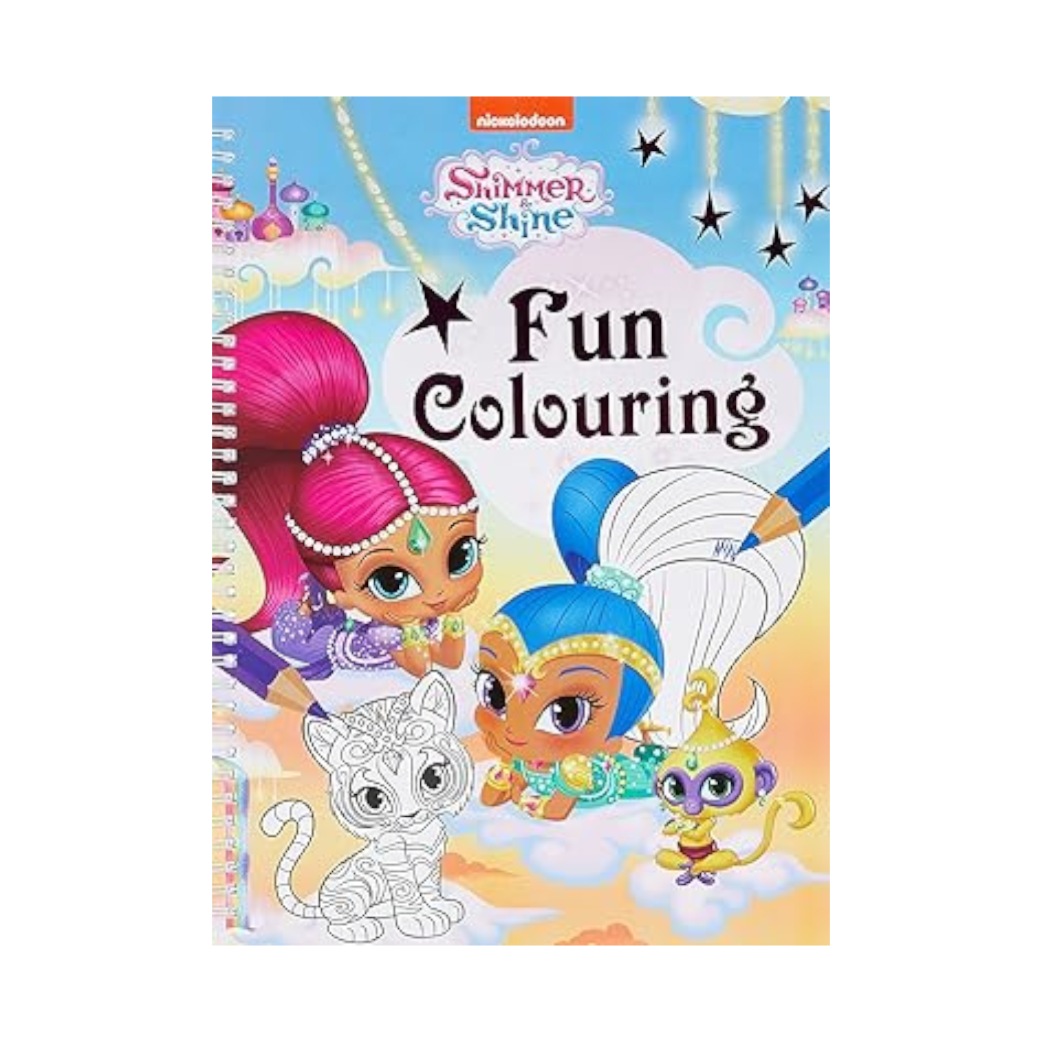 Shimmer Shine - Fun Colouring – Elite Stationery El Sahhar