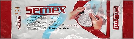 Semex aswan modelling clay brown - 500 gm – Elite Stationery El Sahhar