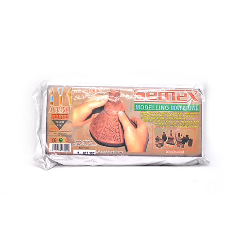 Semex aswan modelling clay brown - 1000 gm – Elite Stationery El Sahhar
