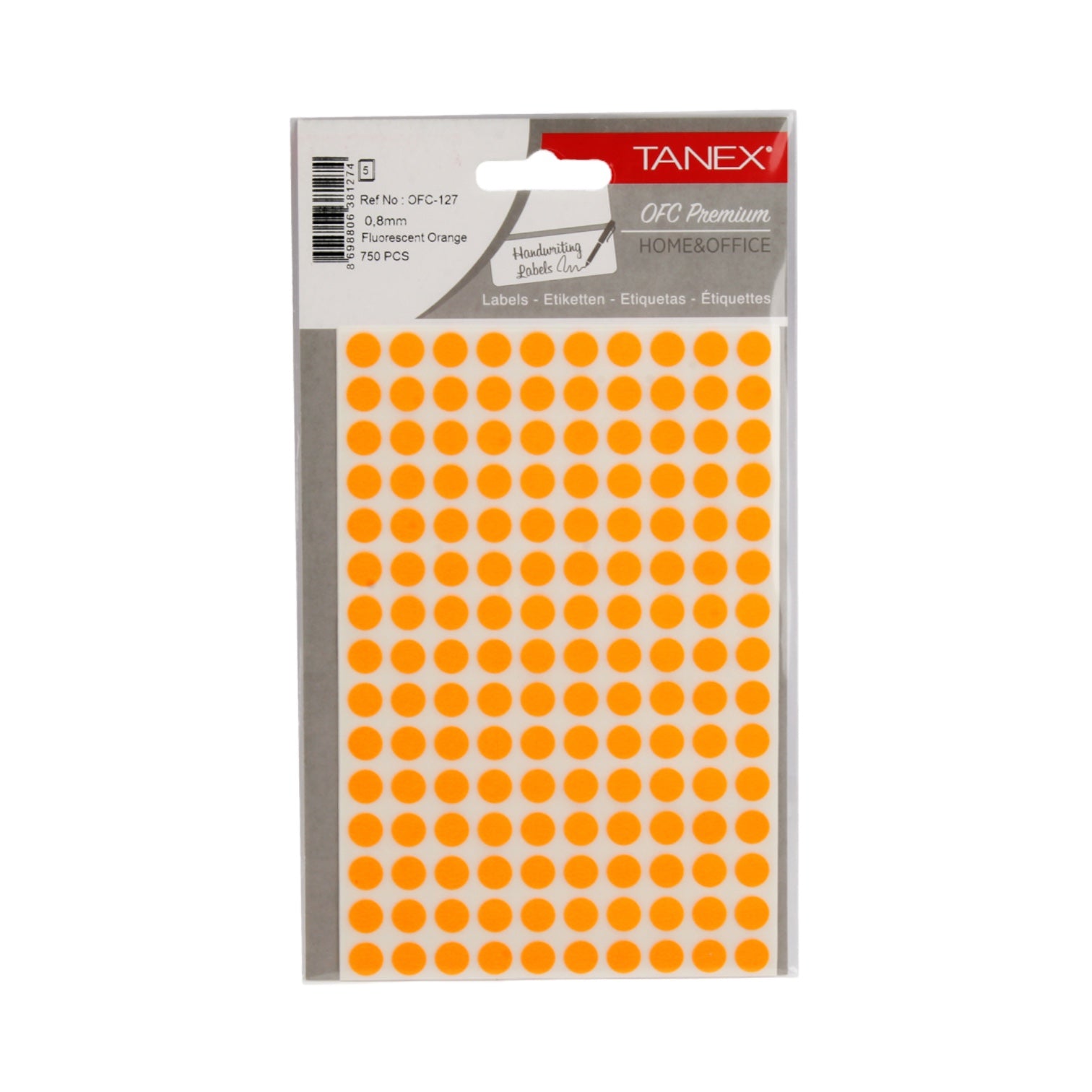 Handwriting Label Tanex Rounded 0.8 Mm 5 Sheets A5 – Elite Stationery House