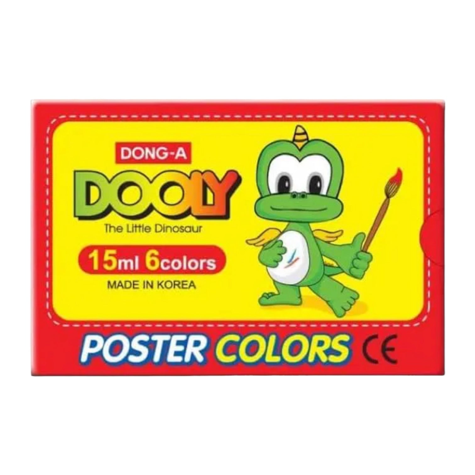Dong-A Dooly Poster Colors, 15 Ml - Set Of 6 – Elite Stationery El Sahhar