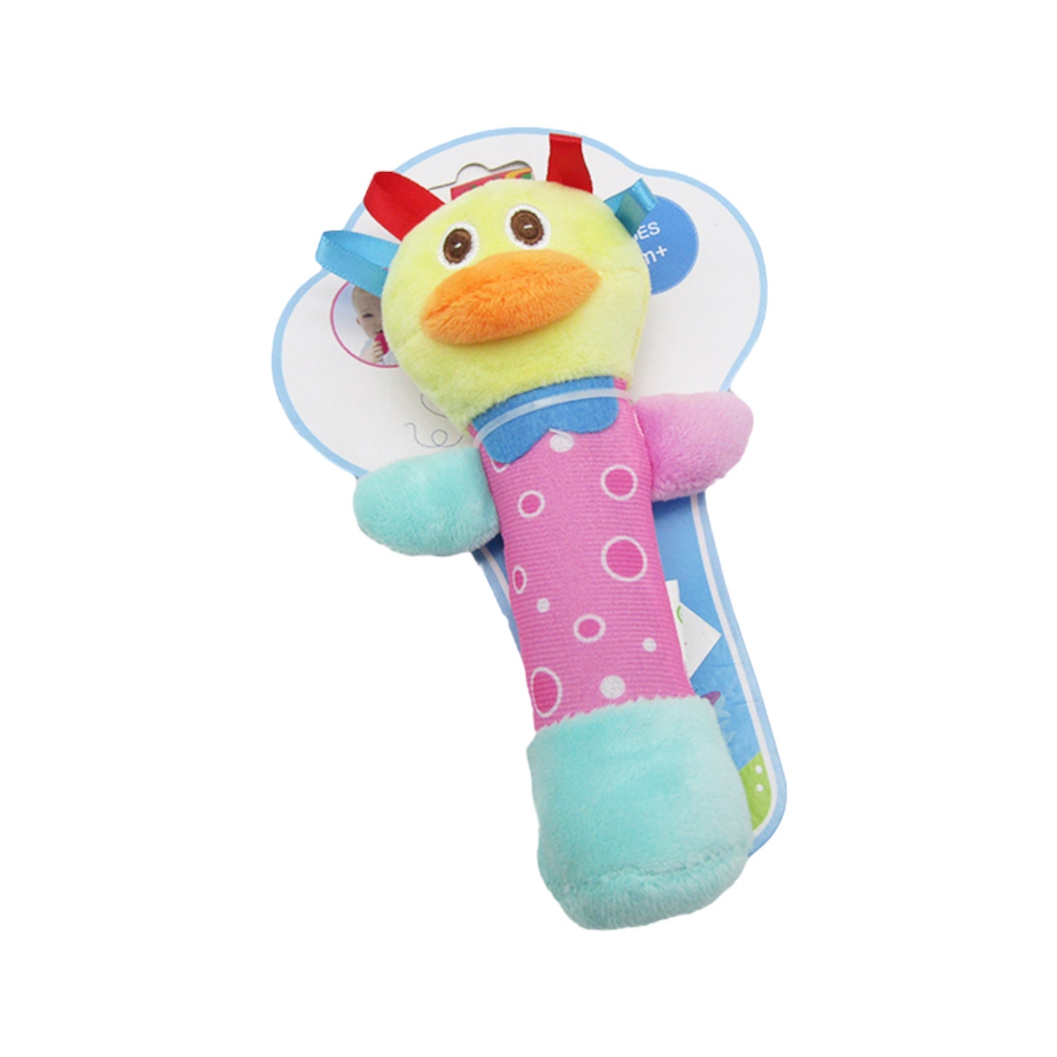 Soft Baby Rattle – Duck – Elite Stationery El Sahhar