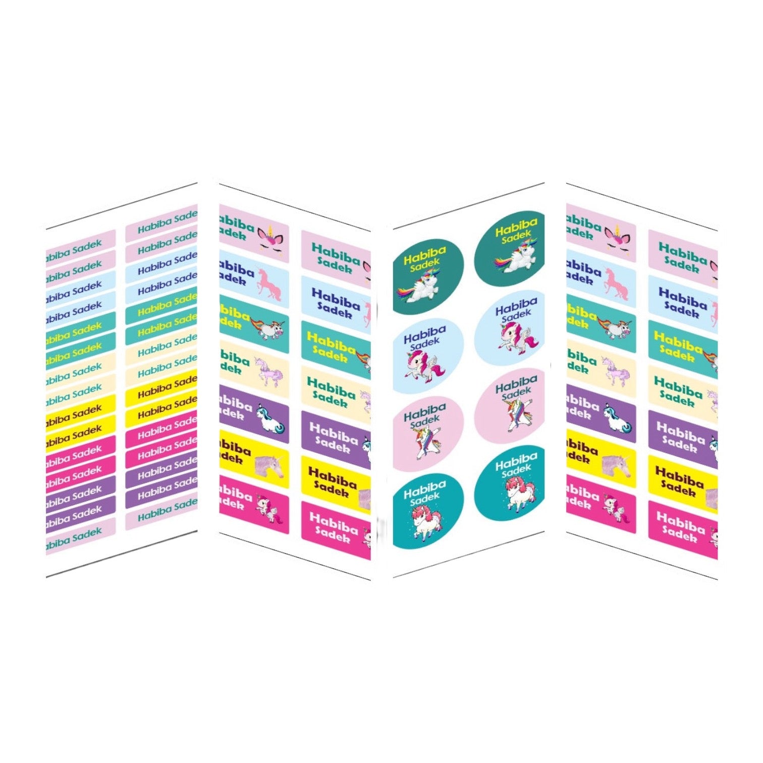 Unicorn Name Tag – Elite Stationery El Sahhar