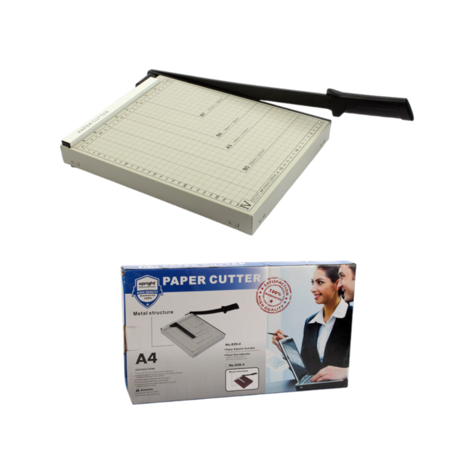 A4 Paper Cutter Metal – Upright Office Supplies 8294 – Elite Stationery ...
