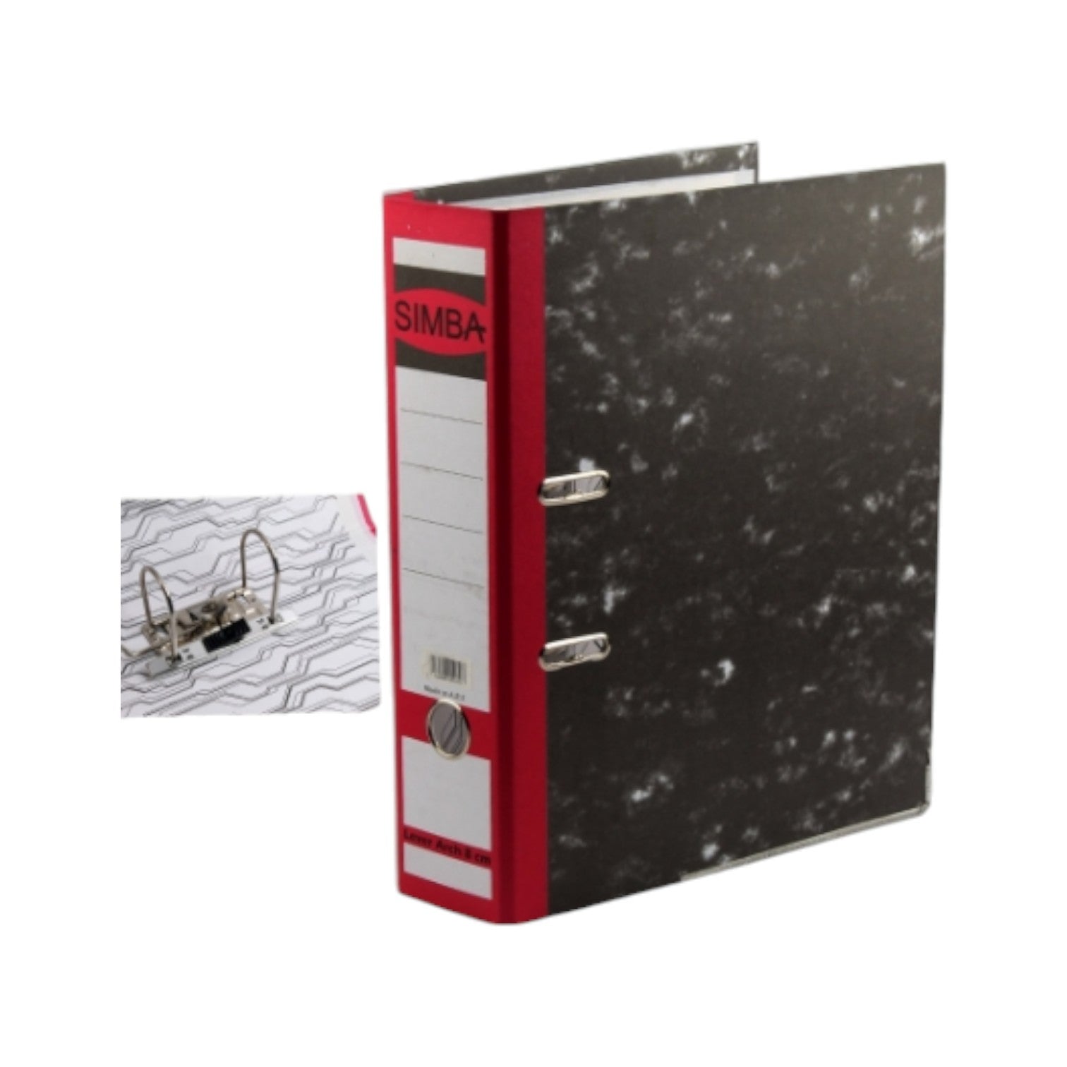 Lever Arch Simpa Paper 8 Cm – Elite Stationery El Sahhar