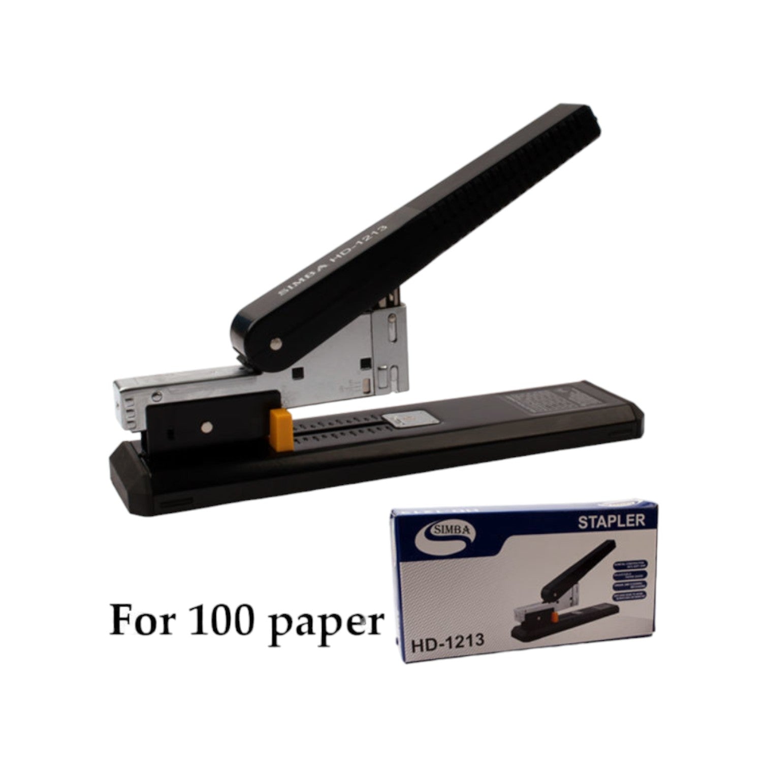Stapler , Simba , Metal , 100 Sheets , Model HD-1213 – Elite Stationery ...