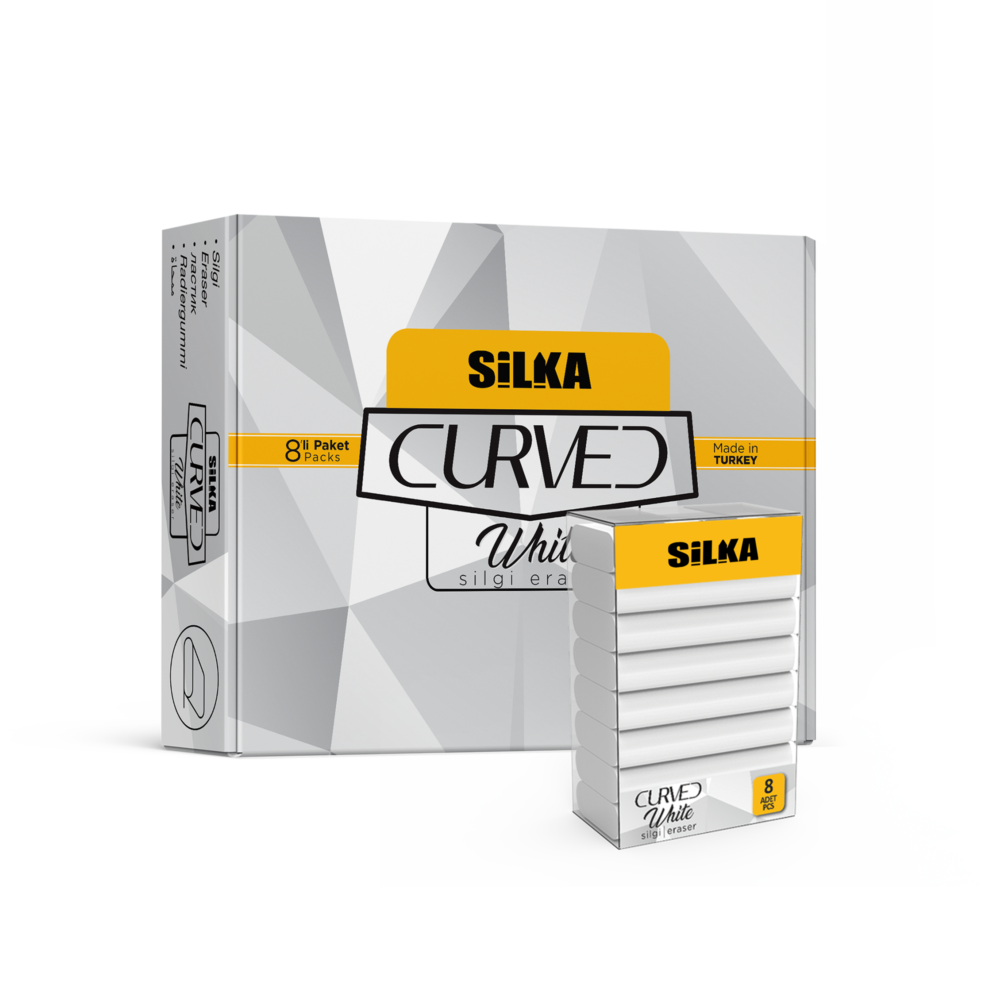 Silka Sg 52 White eraser – Set of 8 pieces -1 Color – Elite Stationery ...