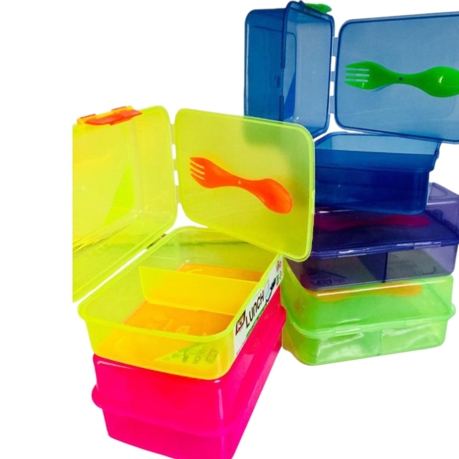 Master Lunch Box with Fork – Elite Stationery El Sahhar
